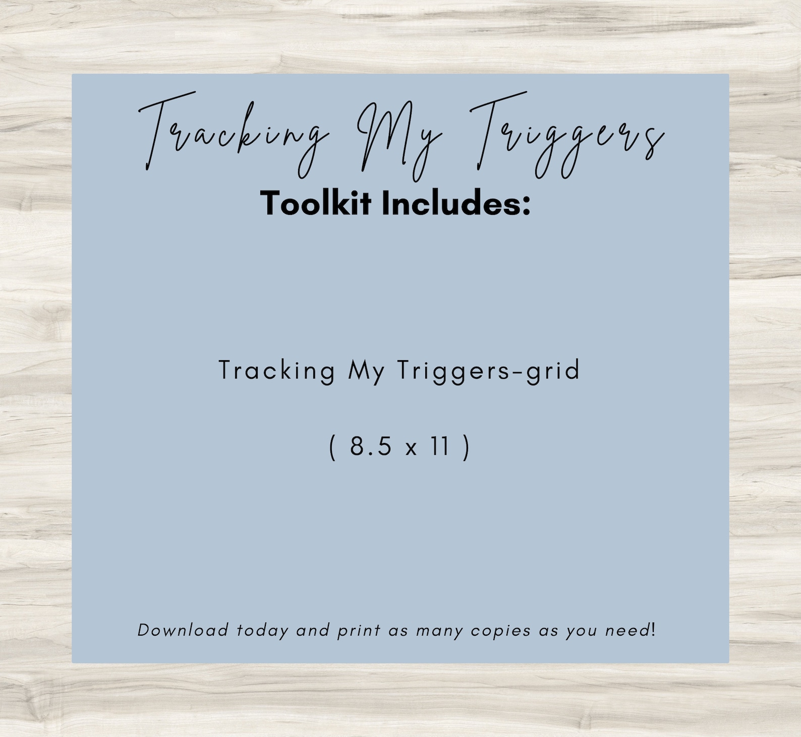 Trigger Tracker Trigger Processing Digital Thought | Etsy