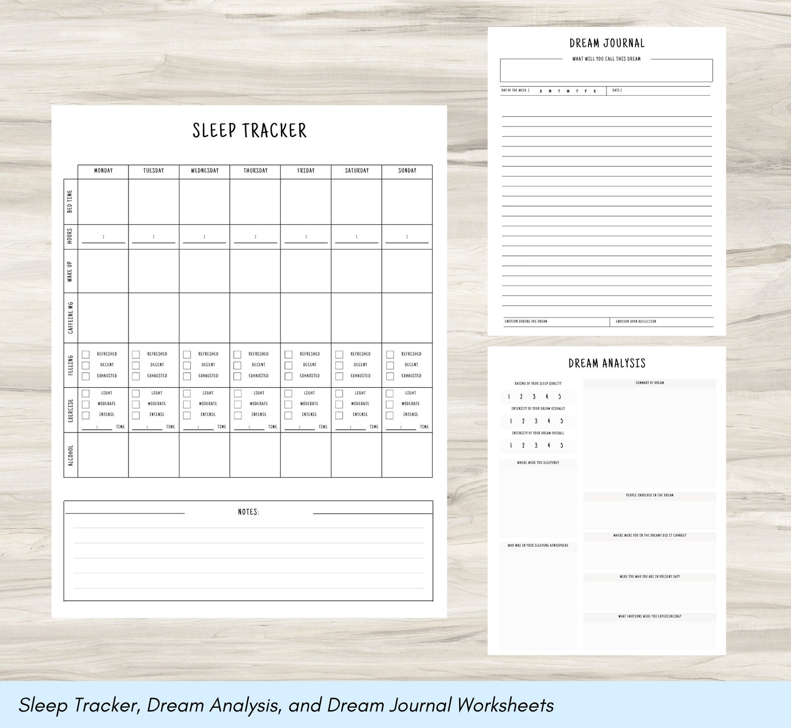 Anxiety Journal Therapy Journal Worksheets Digital Mental | Etsy