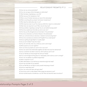 Relationship Journal Prompts, Mental Health Journal, Self Care Journal ...