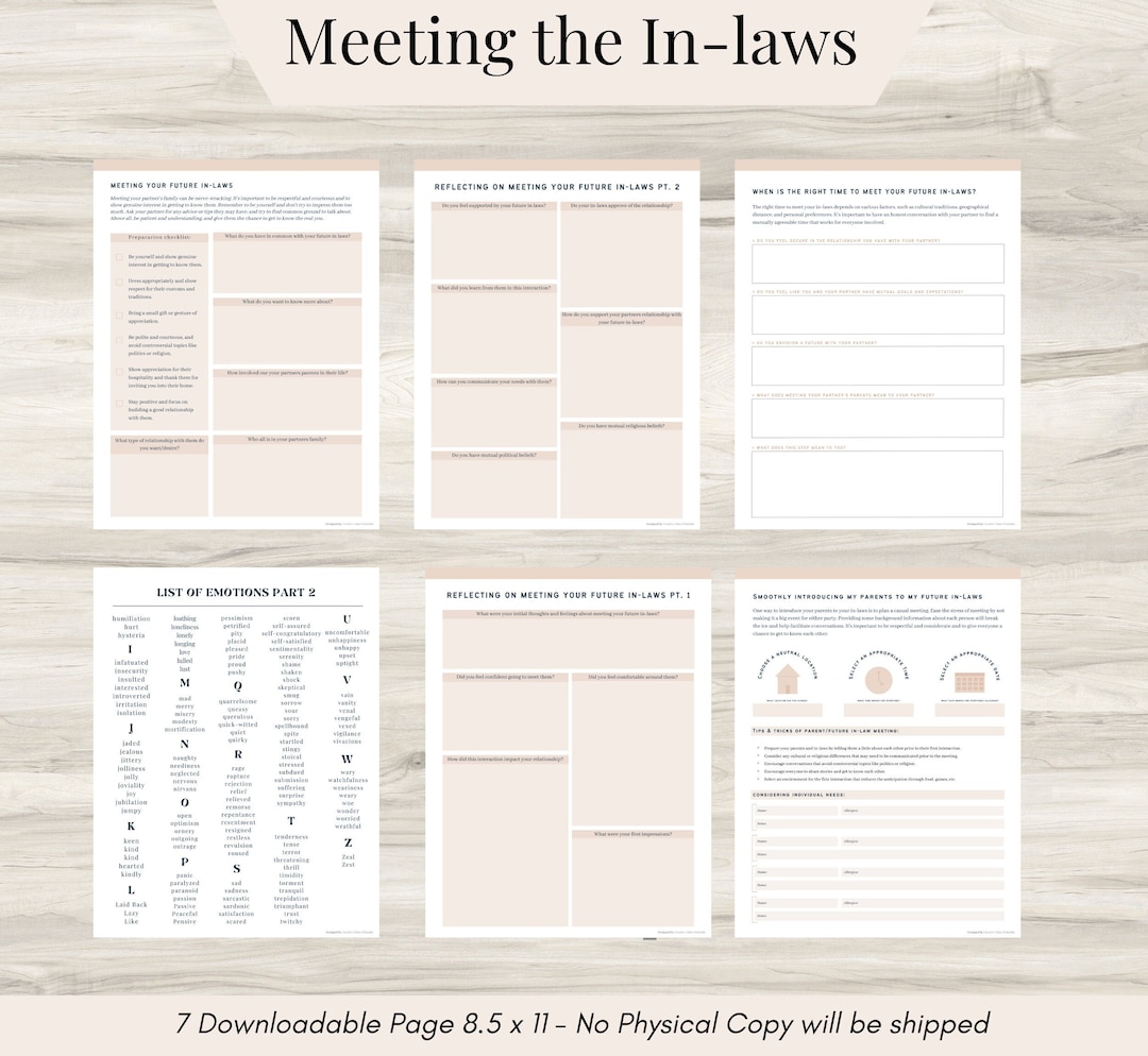 Meeting the In-laws, Meeting Your Partners Parents, My Parents Meeting ...