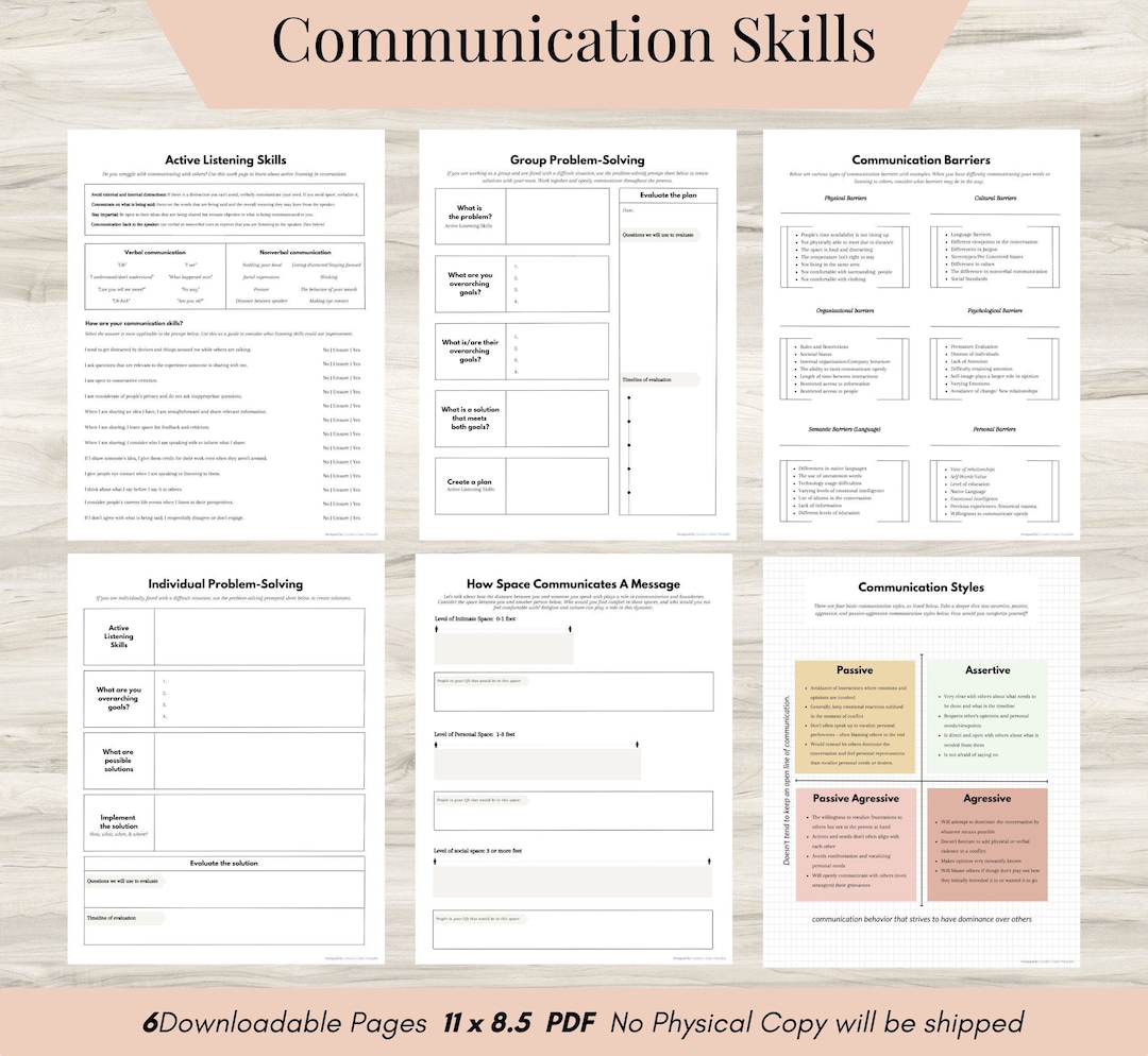 Communication Skills, Active Listening, Effective Communication ...