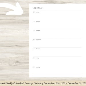 2024 Monday- Sunday Weekly Dated Calendar, 2024 Planner, 2024 Digital ...