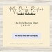 My Daily Routine Sheet Daily Routine Planner Self Care - Etsy