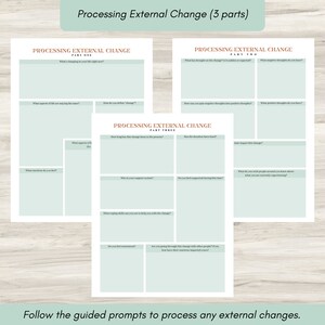 Processing External Change, Change is Constant, Change is Going to Come ...