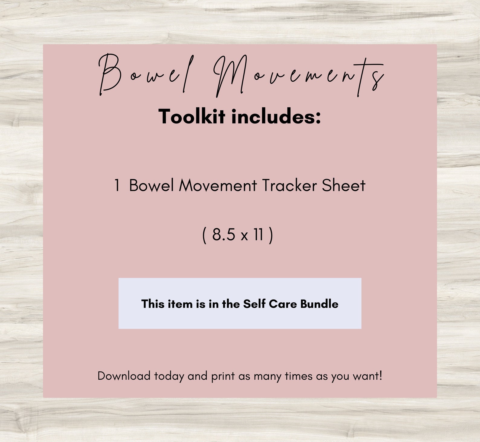 Bowel Movement Tracker, IBS Tracker, Irritable Bowel Syndrome Printable Sheet, Food & Symptoms ...