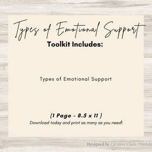 Types of Emotional Support, Sit With Emotions, Grief Support, CBT ...