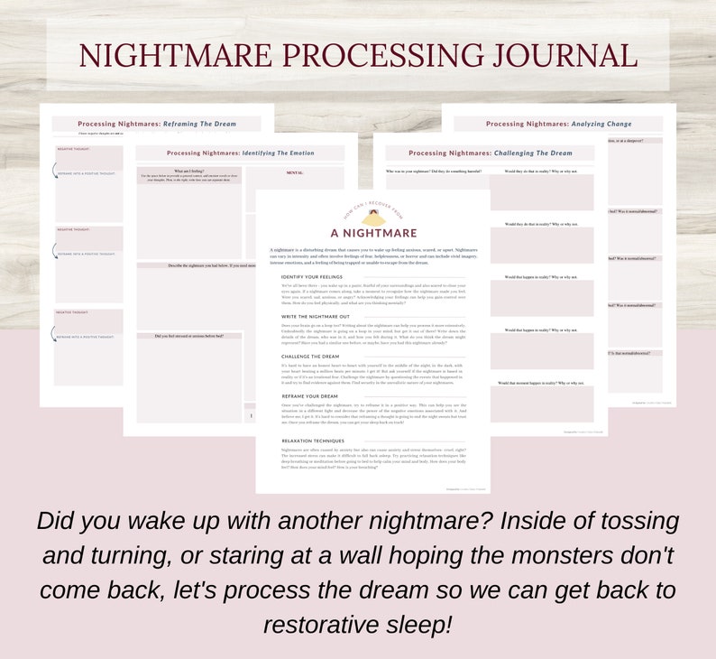Sleep Hygiene Mental Health Bundle: Sleep Journal, Trackers, and More ...
