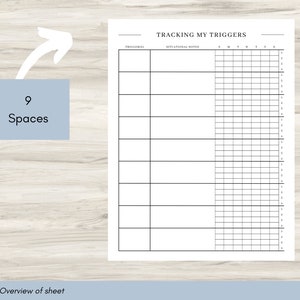 Trigger Tracker, Trigger Processing Digital, Thought Processing, Daily ...