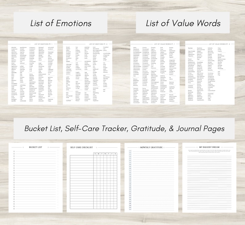 Manifestation Journal Holistic Wellness Self-care Journal - Etsy