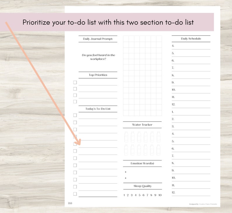 Daily Journal Prompts 2023 Planner With Prompts 365 Journal - Etsy
