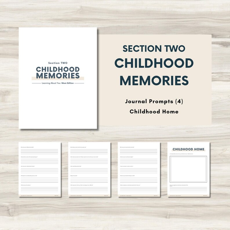 Mother Memory Journal | Guided Keepsake for Moms, Life Story Book With ...