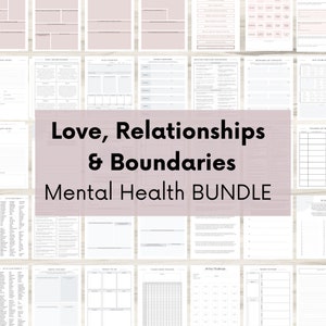 Relationships, Love, & Boundaries Bundle | Non-negotiables ...