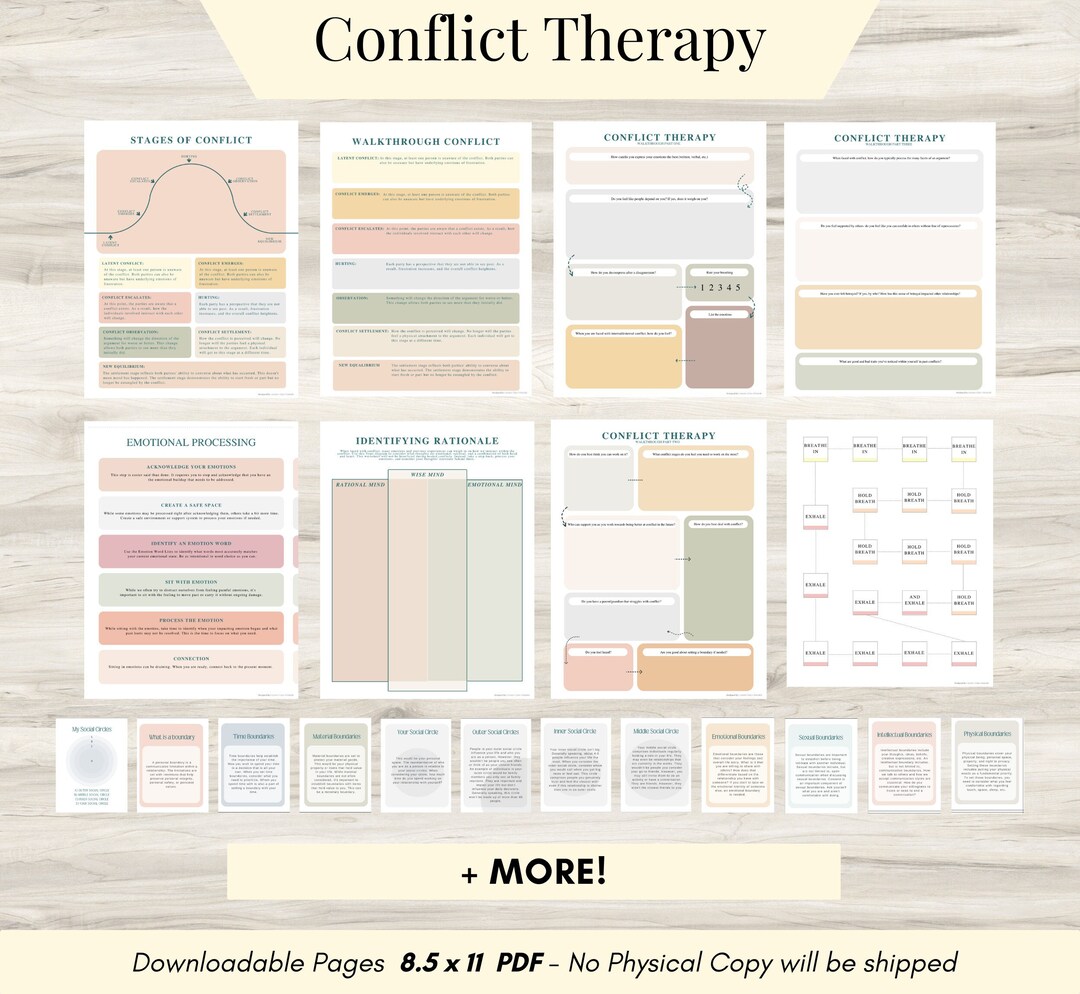 Conflict Therapy, Stages of Conflict, Conflict Resolution, Argument ...
