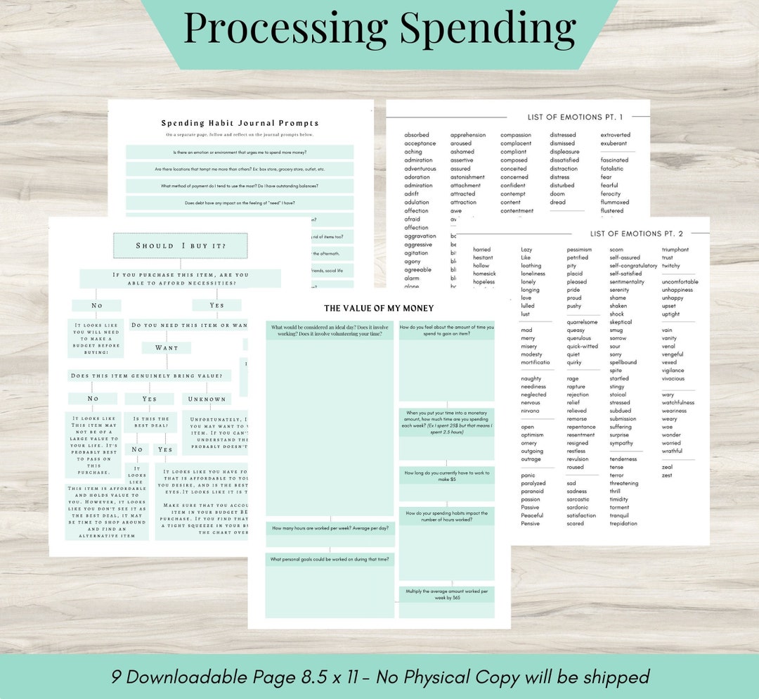 Processing Spending, Spending Behavior, Spending Planner, Spending ...