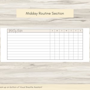 My Daily Routine Sheet, Daily Routine Planner, Self Care Checklist ...