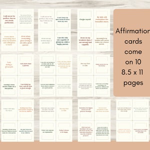 Parent Affirmation Cards, Motherhood Affirmation Cards, Fatherhood ...