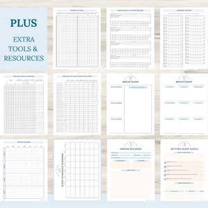 Sleep Hygiene Mental Health Bundle, Mental Health Worksheets, Sleep ...