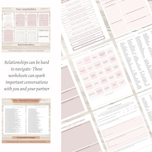 Love, Boundaries & Getting Married Mental Health Bundle, Relationship ...