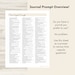 Time Capsule Journal Prompts: Self-reflection & Gratitude (PDF) - Etsy