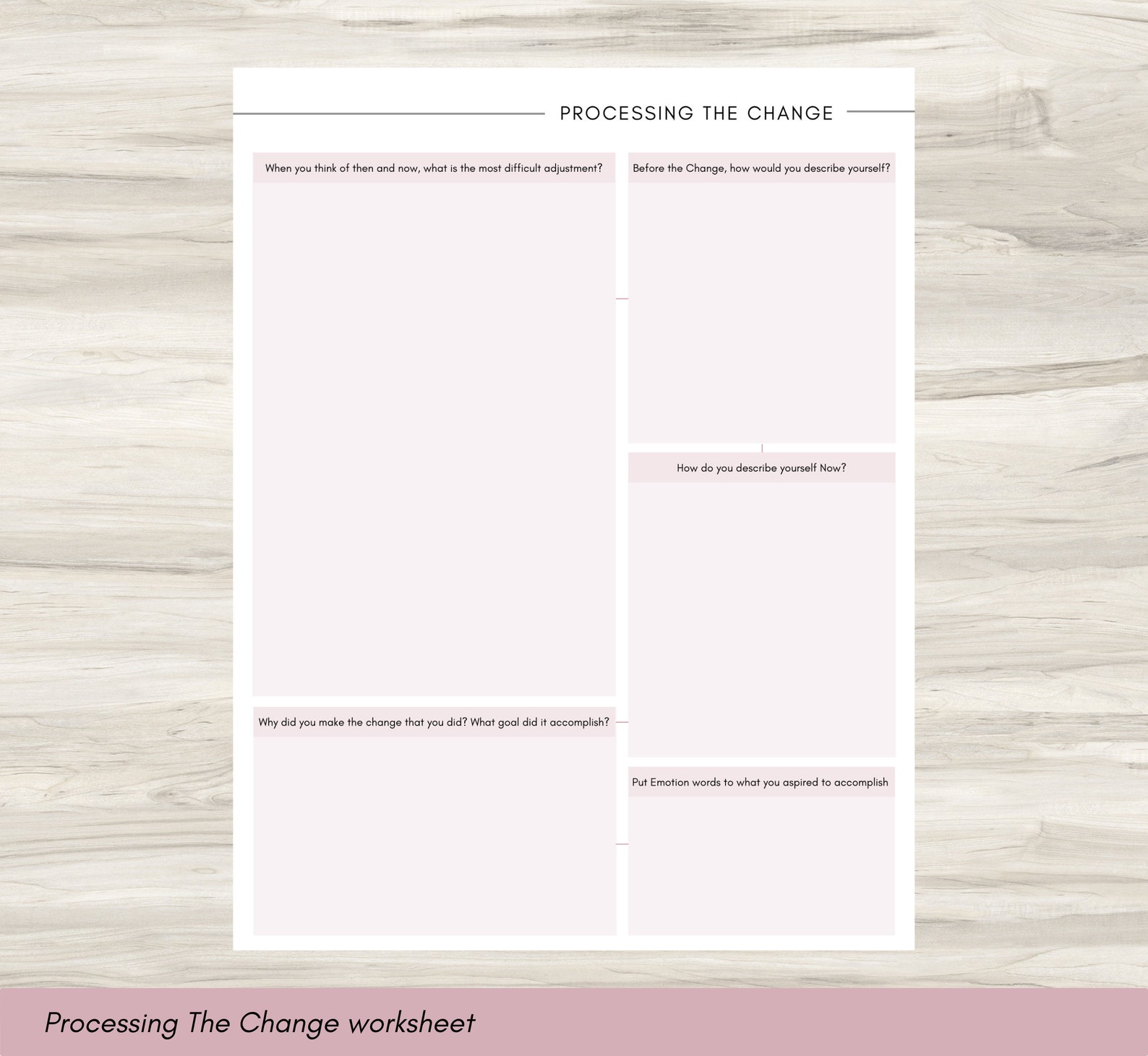 Homesickness Processing Journal Pages Daily Self Care Mental - Etsy