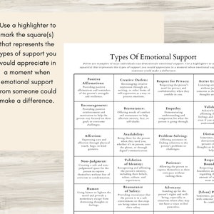 Types of Emotional Support, Sit With Emotions, Grief Support, CBT ...
