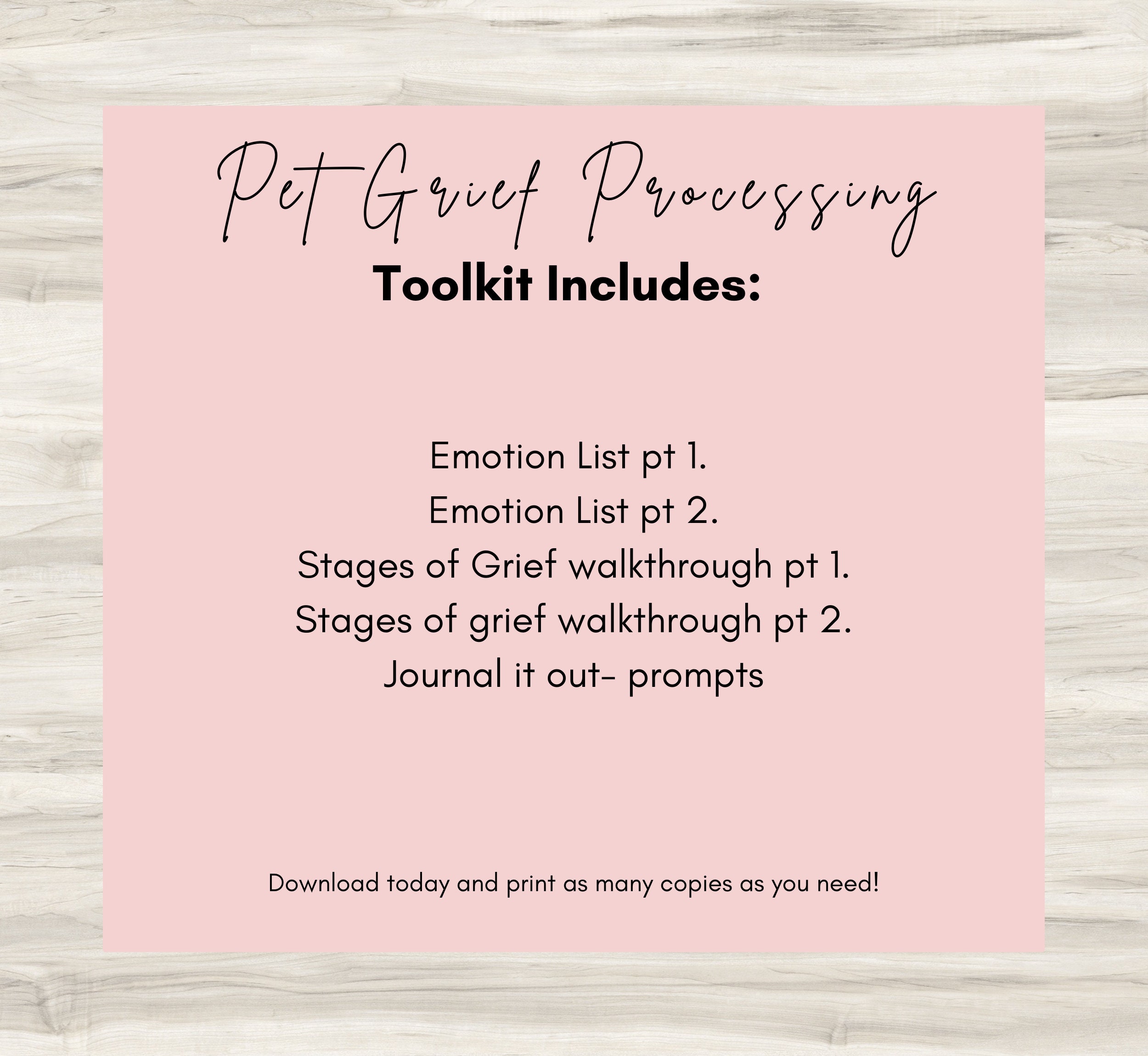 Pet Loss Grief Processing Journal Remembrance Journal Guided - Etsy