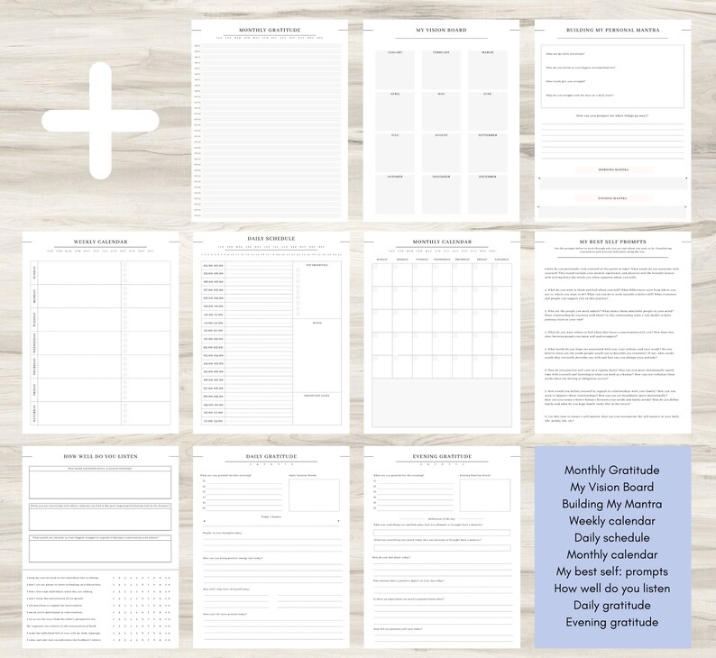 Anxiety Journal 2 Therapy Journal Worksheets Digital Mental - Etsy