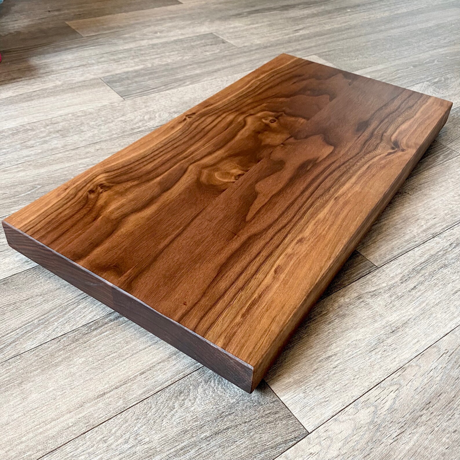 Extra Large Walnut Chopping Board Black Walnut Heavy Duty | Etsy