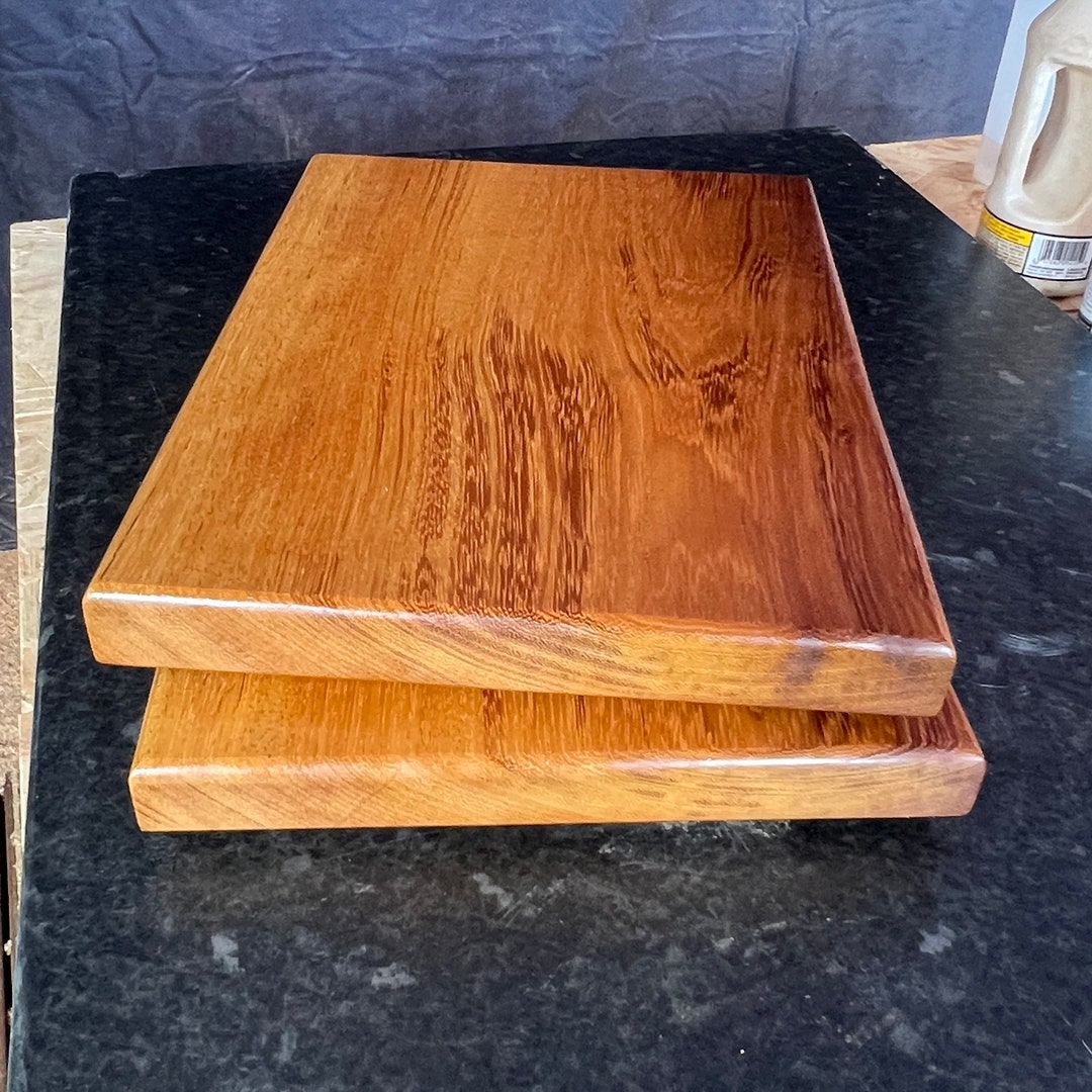 African IROKO Chopping Board Solid African Iroko Wooden - Etsy
