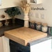 XL Lipped Oak Chopping Block - Solid Oak Dough Board - Oak Counter ...