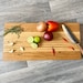 Extra Large Oak Chopping Board - Thick Solid Oak Heavy Duty Wooden ...
