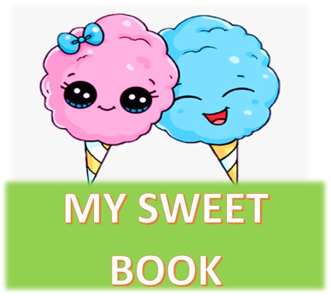 88 Pages of Printable Sweets/food Coloring Books - Etsy