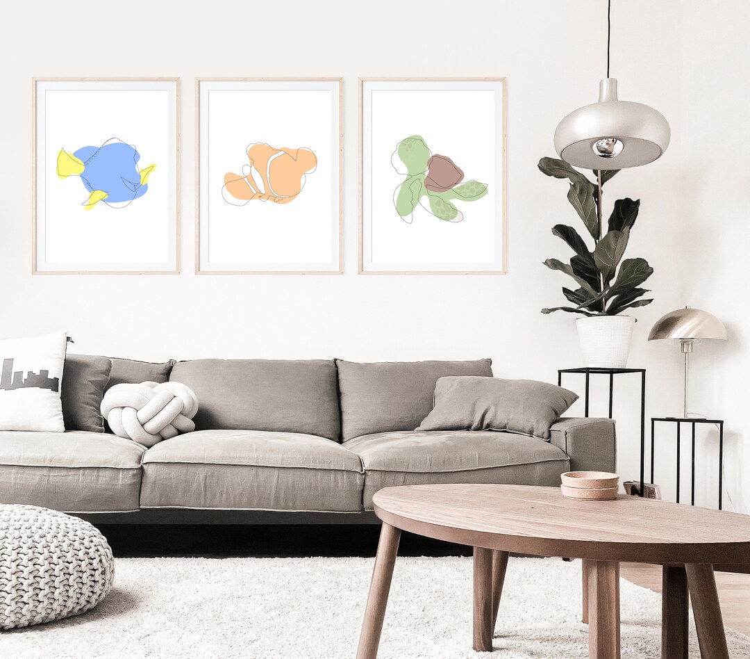 Finding Nemo Art Print | Digital Download | Aesthetic Room Decor ...