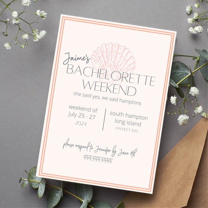 Bachelorette Invites - Etsy