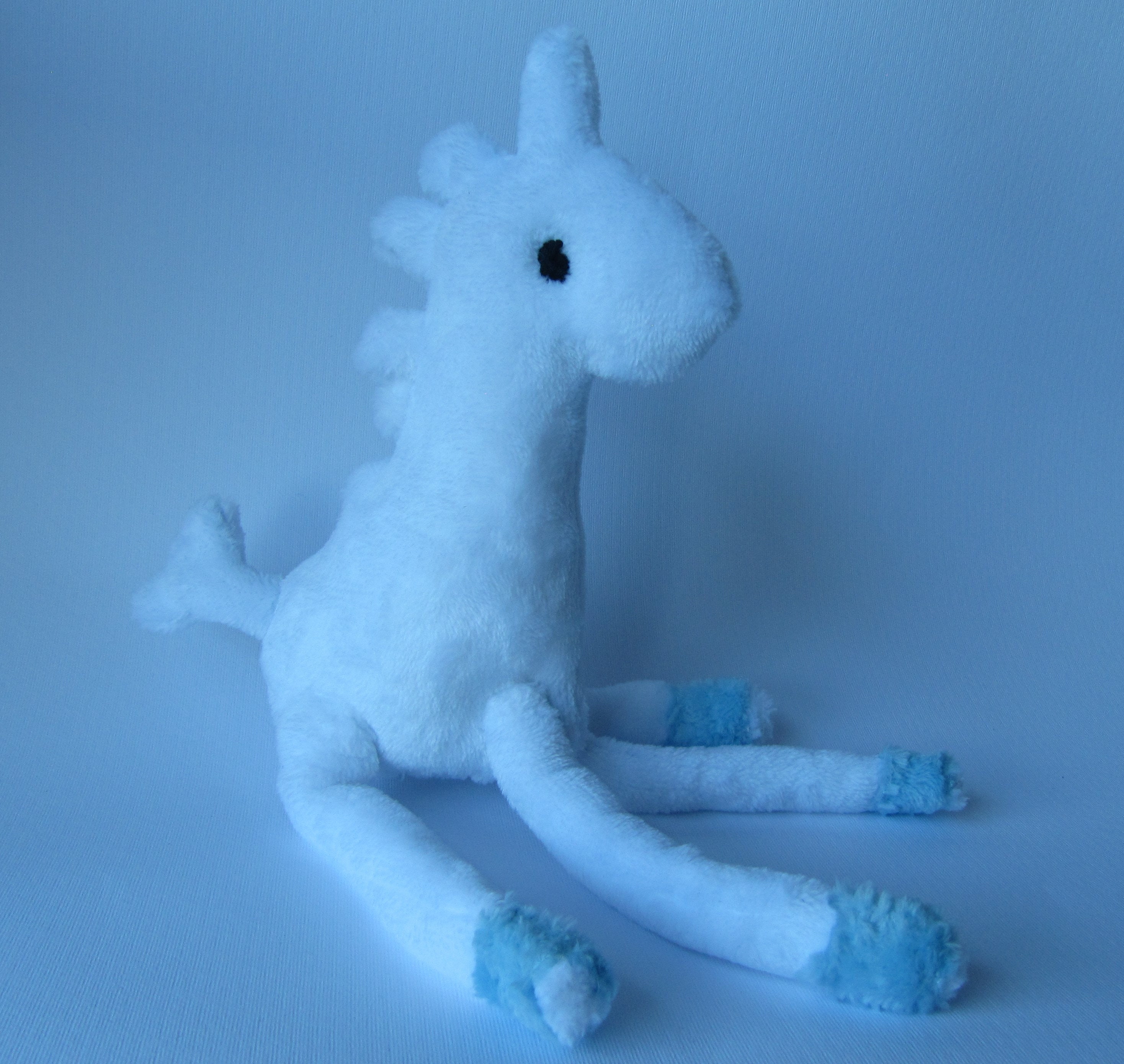 Felpa jirafa animal marioneta blanco suave / celestial | Etsy