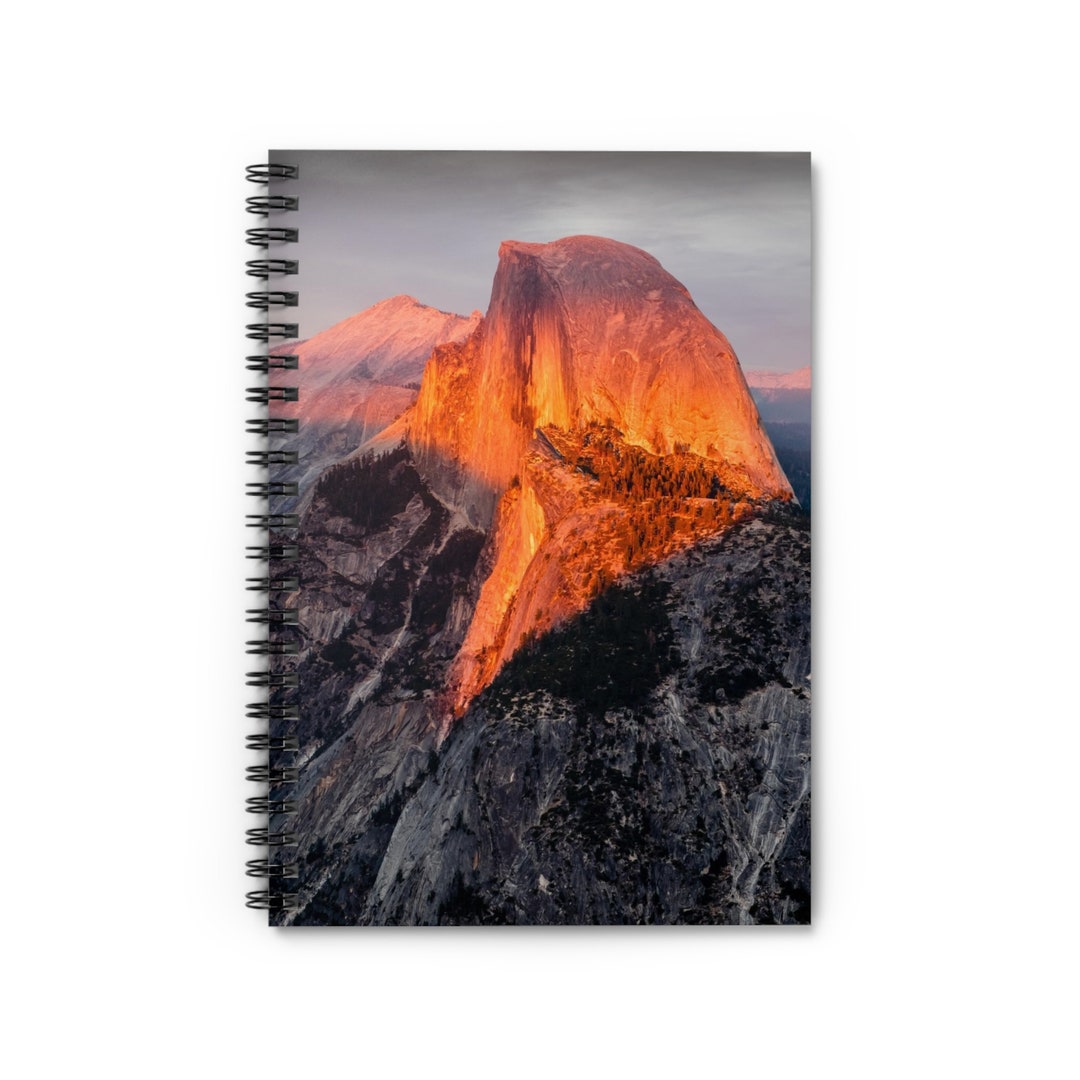 Yosemite National Park Half Dome Journal Diary Notebook and - Etsy