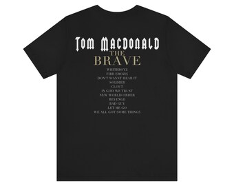 Tom Macdonald Shirt - Etsy