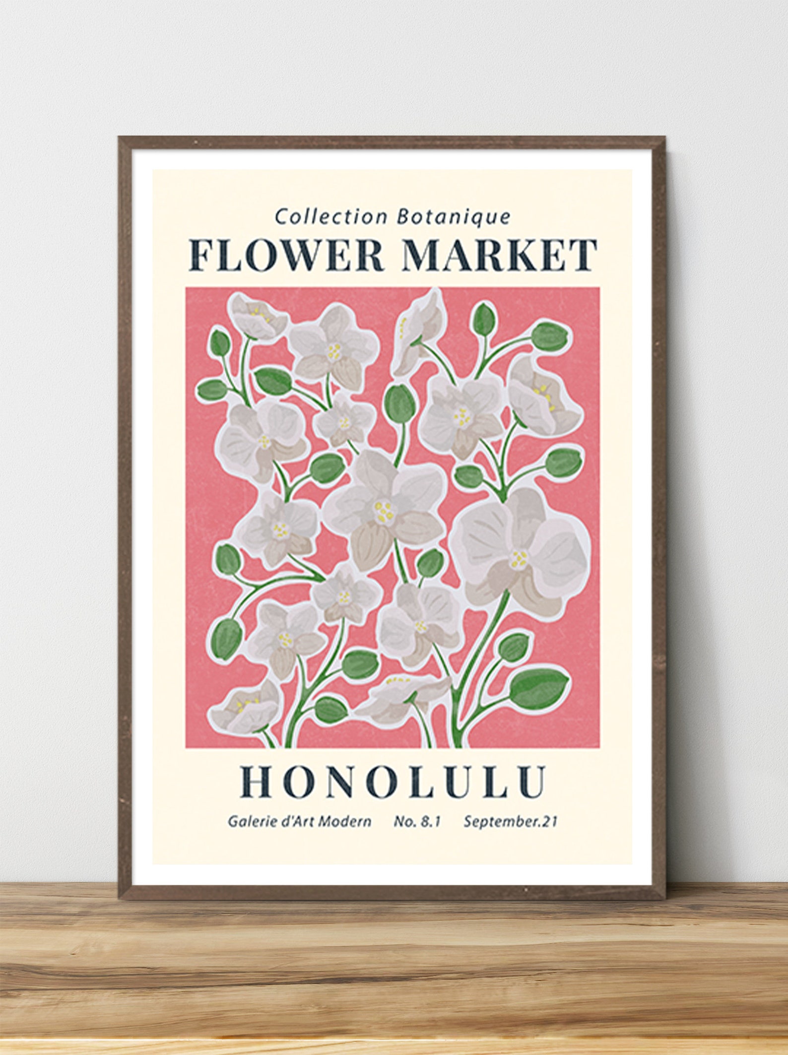 Flower Market Print Set of 9 Wall Art Spring Flowers Floral - Etsy