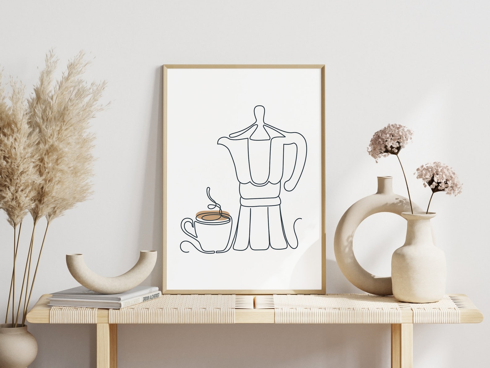 Kitchen Print Set of 10 Gallery One Line Drawing Art Printable - Etsy
