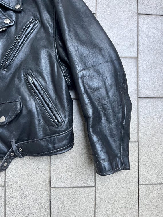Size 42 Vintage Schott Perfecto 618 | Motorcycle Leat… - Gem