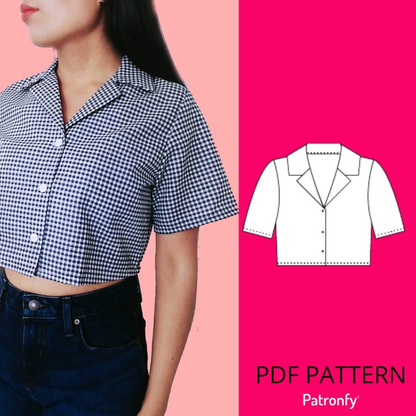 Blouse Top Pattern - Etsy