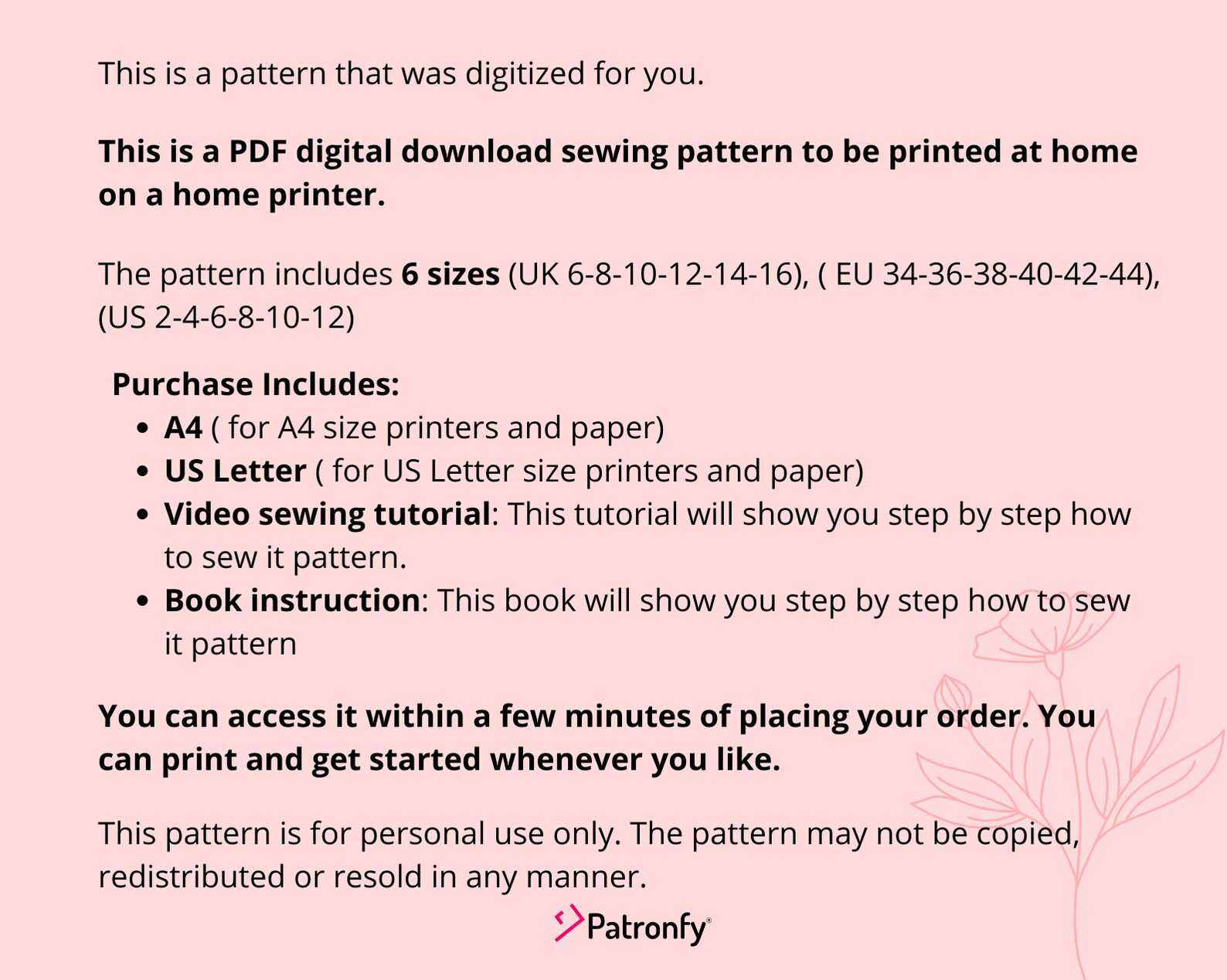 Michelle Open Back Top PDF Sewing Pattern 6 SIZES - Etsy