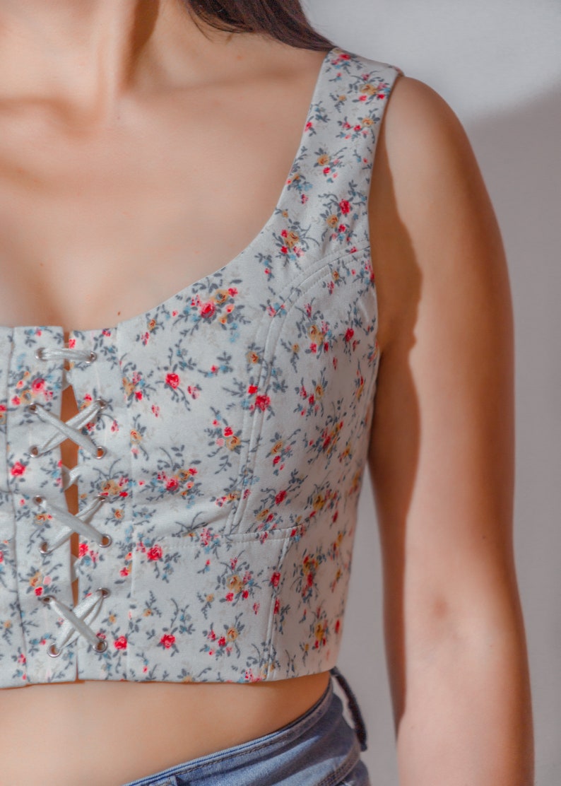 Alicia Bustier PDF Sewing Pattern Bustier Pattern - Etsy