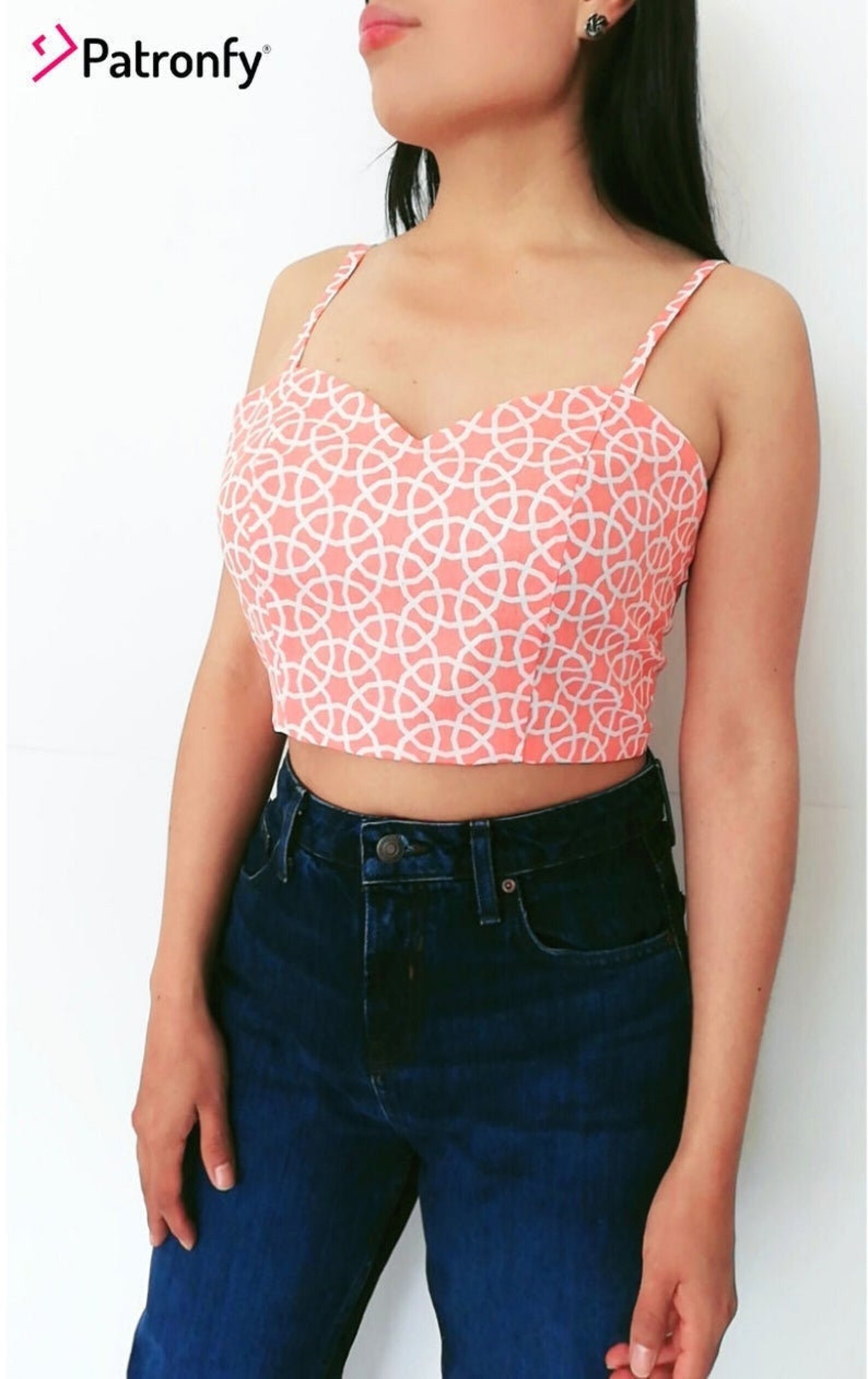 Julia Bustier PDF Sewing pattern Bustier Pattern 6 | Etsy