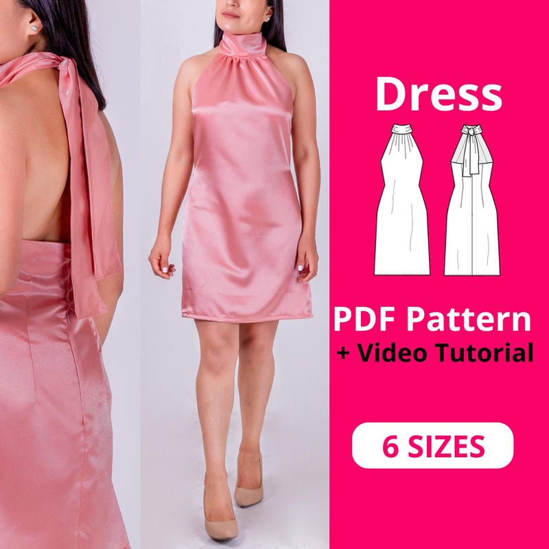 Backless Prom Dress - Etsy