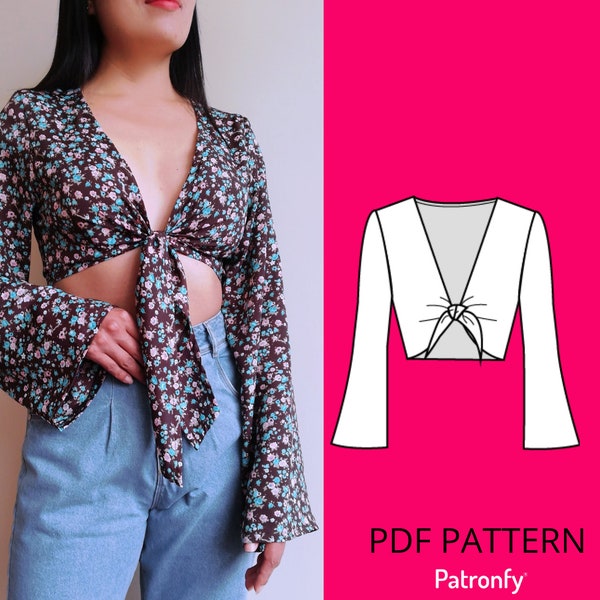 Blouse Top Pattern - Etsy