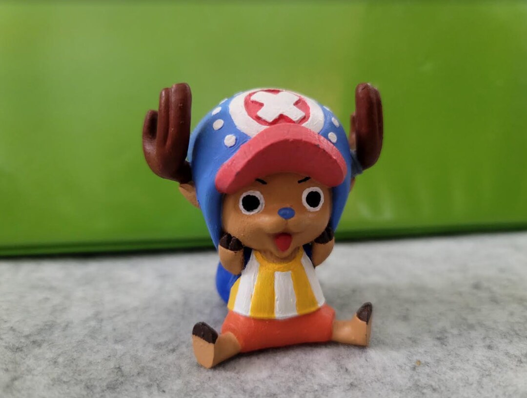 One Piece Chopper Sitting Lookup Figure Resin Painted Print - Etsy