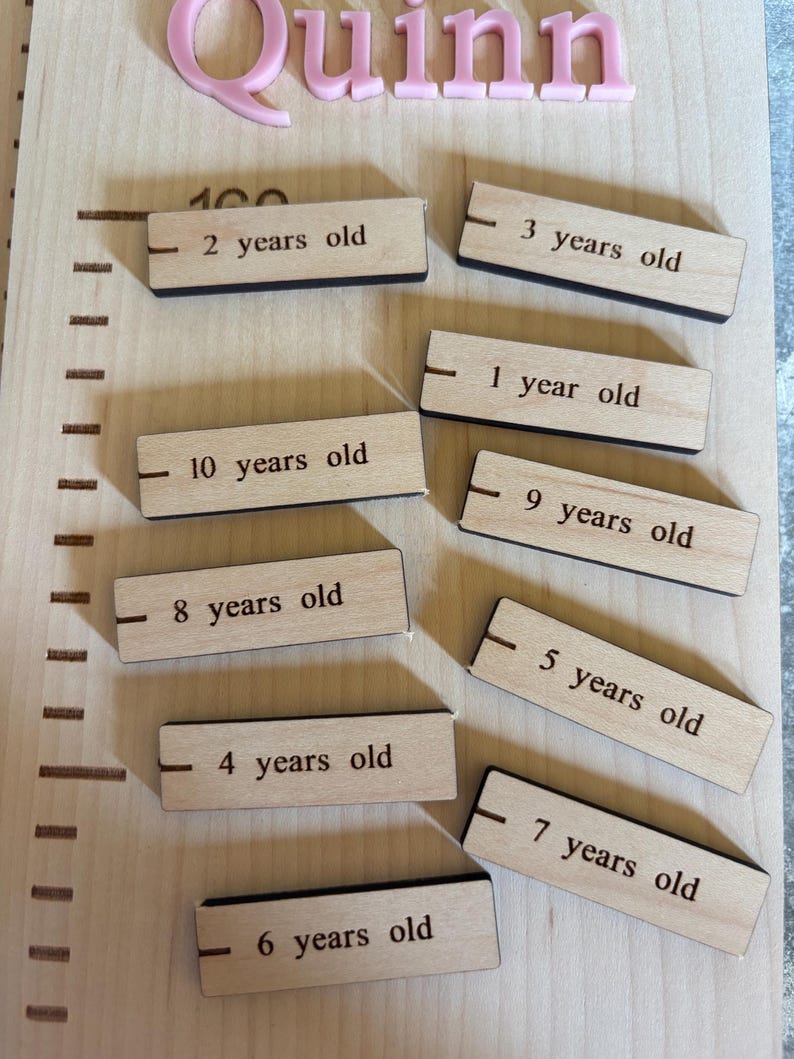 Height Chart Markers - Etsy