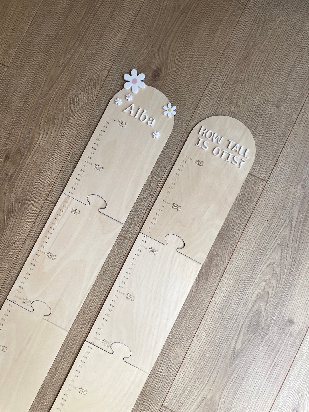 Height Chart Wall Art Wooden Personalised Height Chart Sign - Etsy