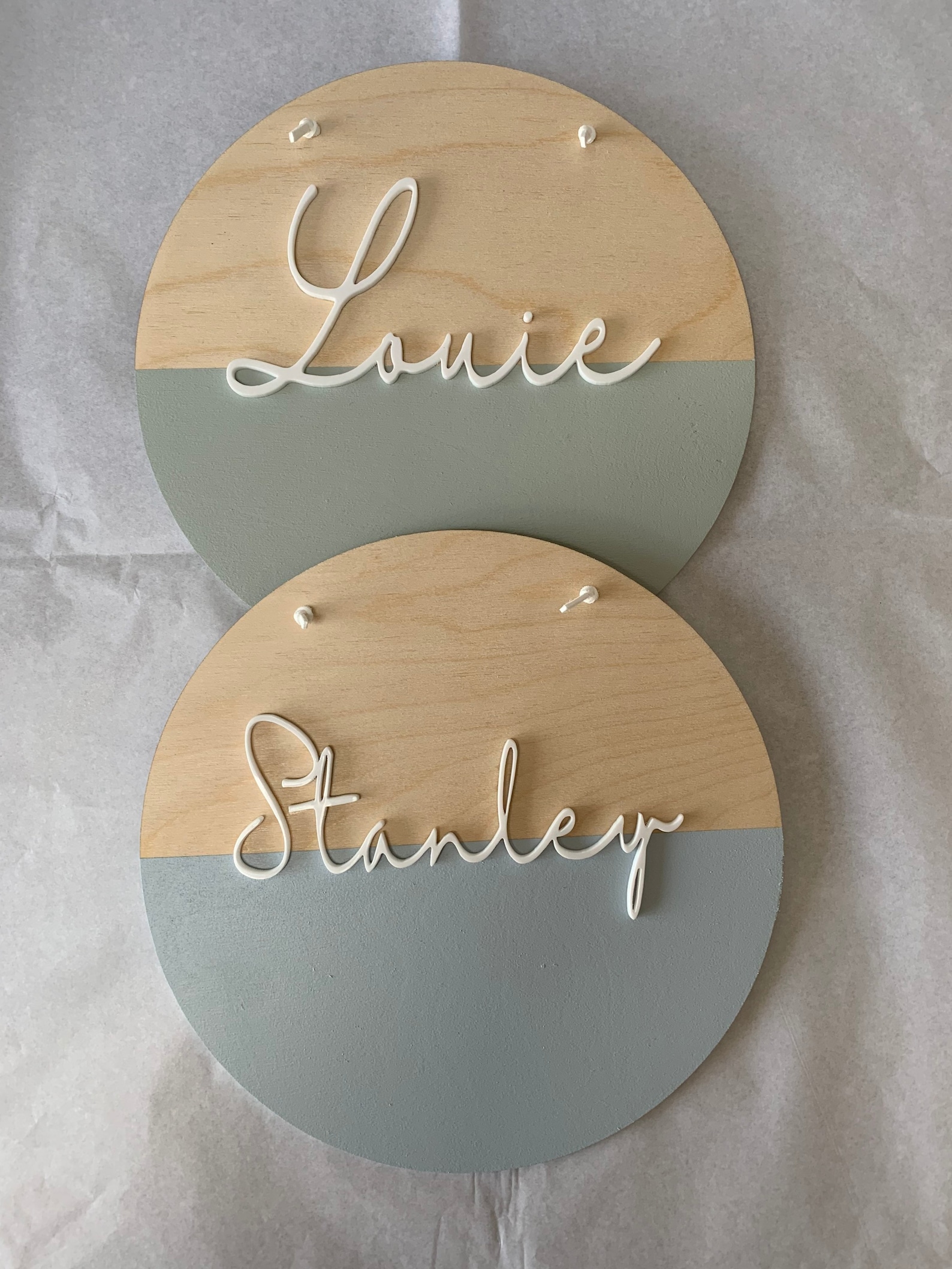 Personalised Name Plaques Wall Art Wooden Name Sign Nursery - Etsy UK